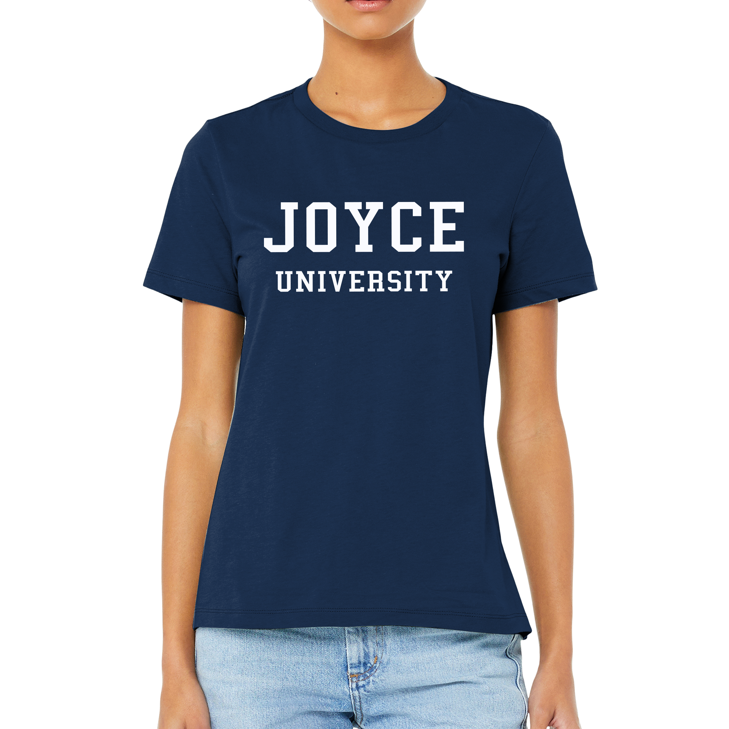 BELLA+CANVAS® Women’s Relaxed CVC Tee - Joyce Block – Joyce University